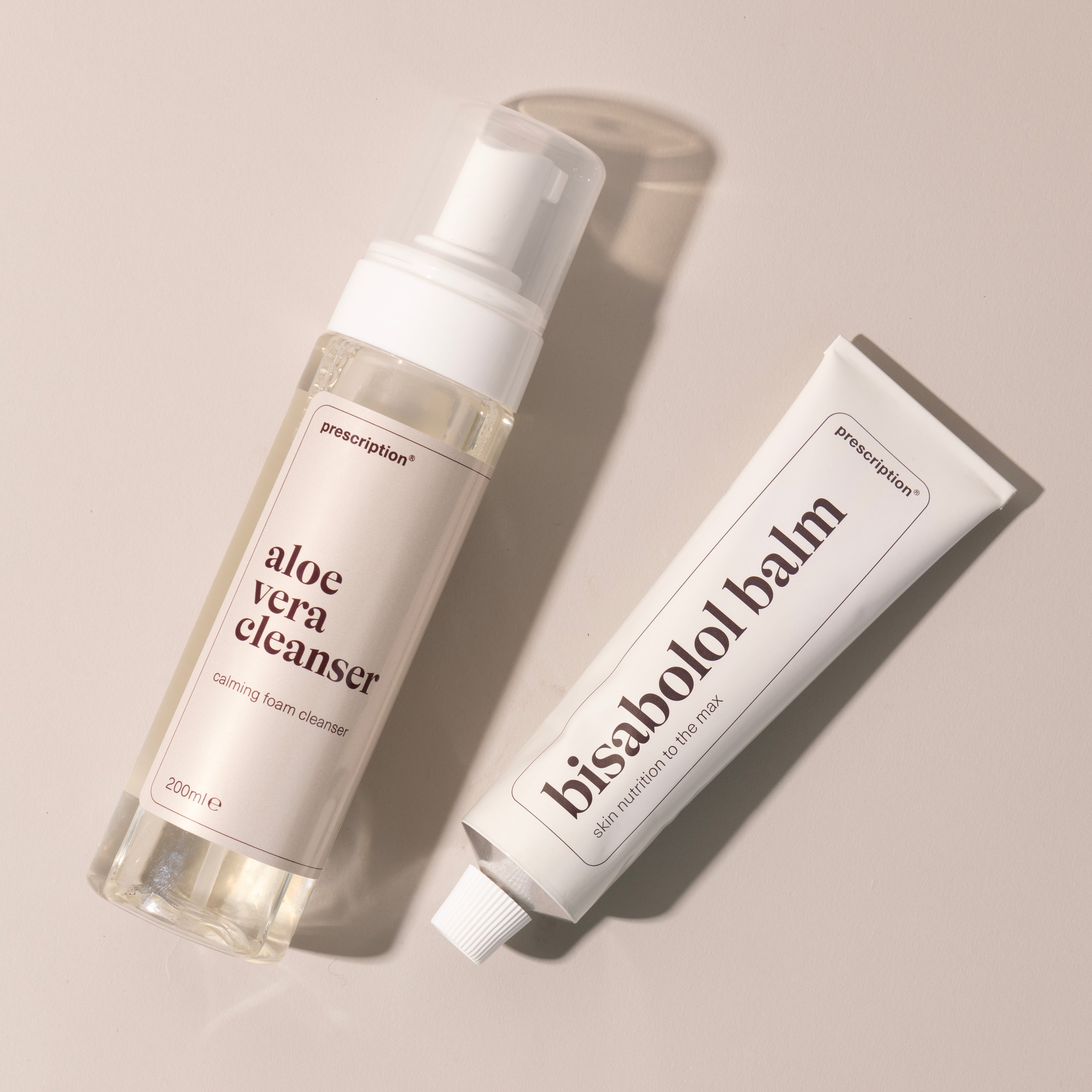 bisabolol balm & aloe vera cleanser – Soap Treatment Store